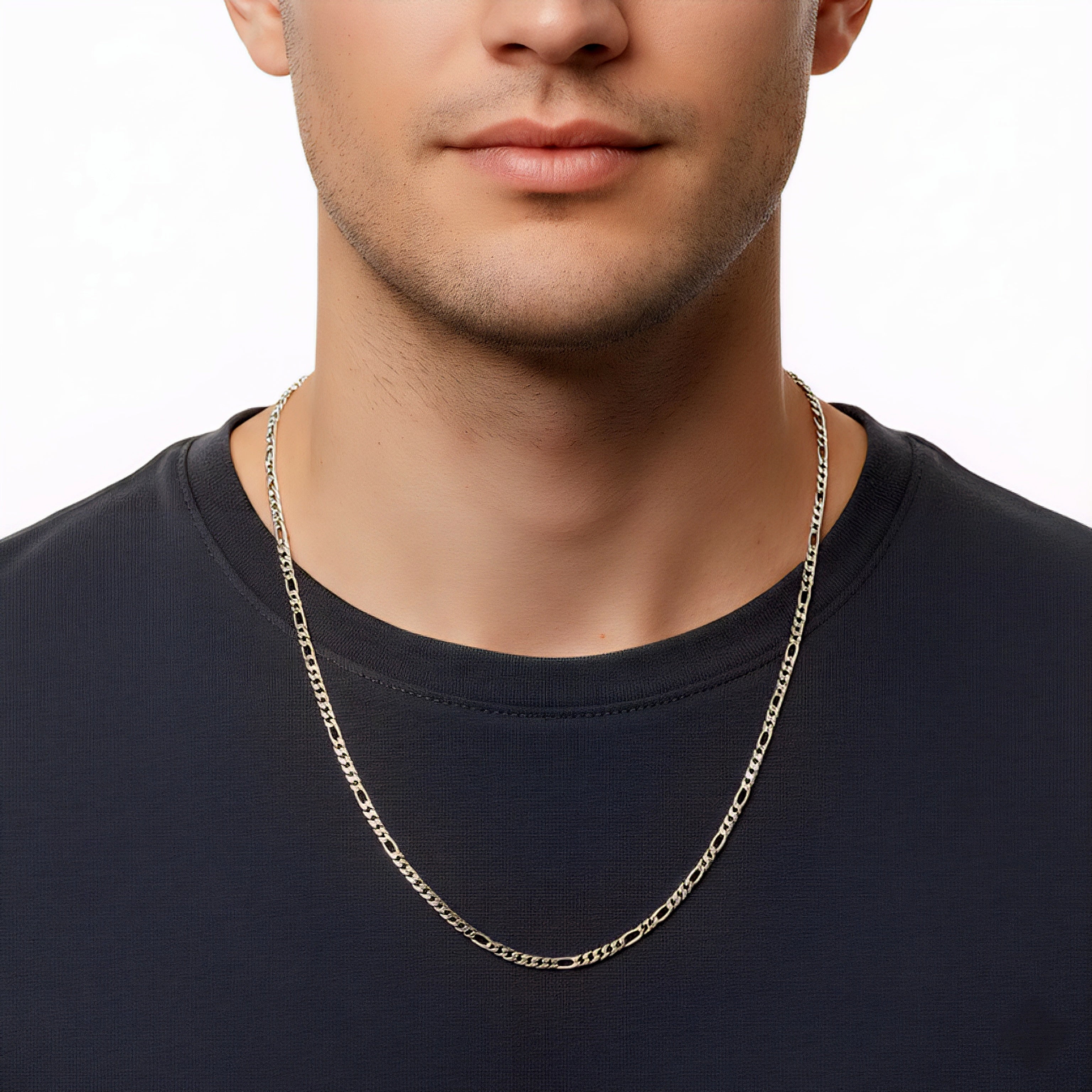 Pure Silver Chain for Men | 925 Sterling Silver Mens Chain Necklace ...