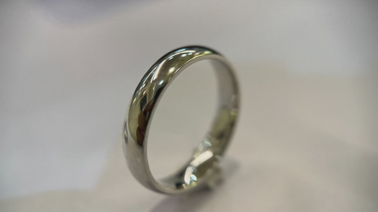 SUPER GLOSSY BAND RING (UNISEX RING) (CHALLA) – Silvi Shine